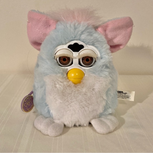 Tiger Electronics | Toys | Vintage 999 Baby Blue Furby Generation 1 ...
